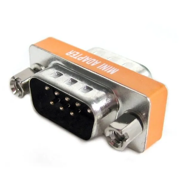 Null Modem Adapter (9M/9M)- Low Profile - Cable Sales Canada