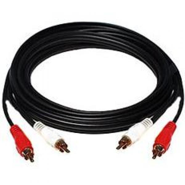 25 Ft. RCA Stereo Audio Cable W/ 2 RCA On Each End (M/M) - Cable Sales ...