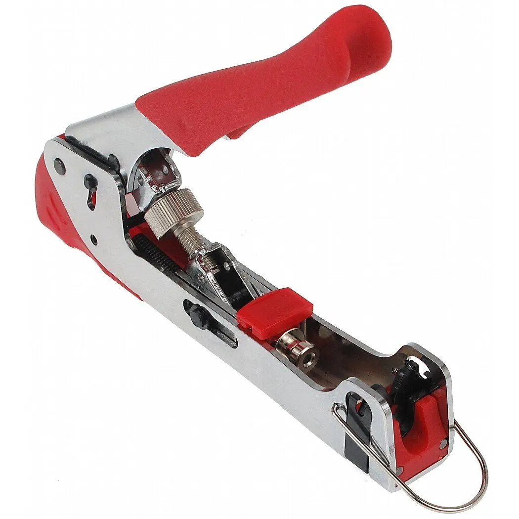 Compact Compression Coax Crimp Tool For F-Type, BNC & RCA Connectors ...